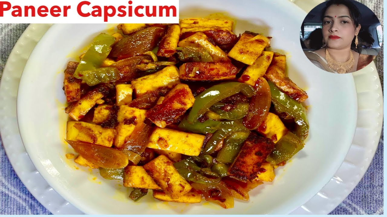 Paneer Capsicum Recipe II Capsicum Paneer - YouTube