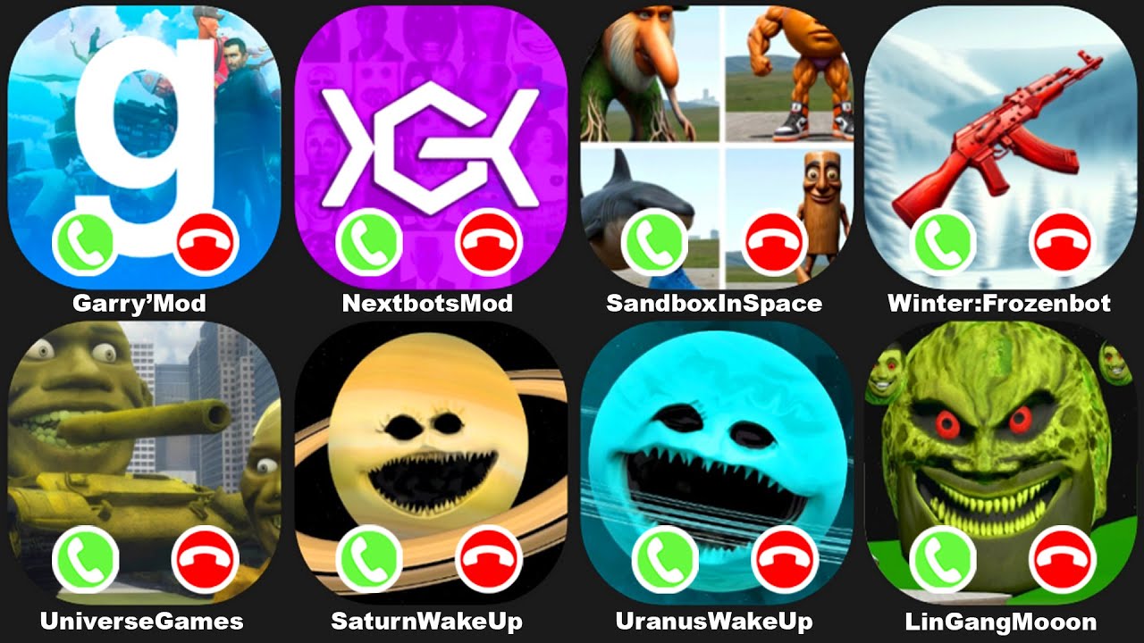 NEXTBOTS IN PLAYGROUND MOD SATURN WAKES UP vs URANUS WAKES UP,SANDBOX ...