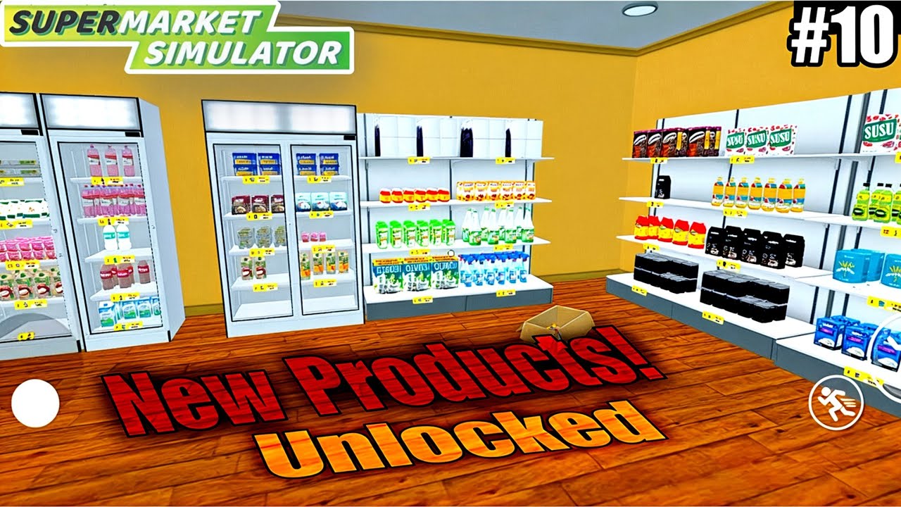 I'm Stocking My SUPERMARKET Simulator with New Products! | Supermarket ...