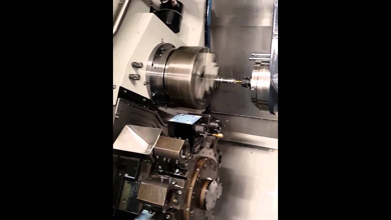 DOOSAN MX2100ST 5-AXIS CNC MILL TURN LATHE NEW 2010 - YouTube