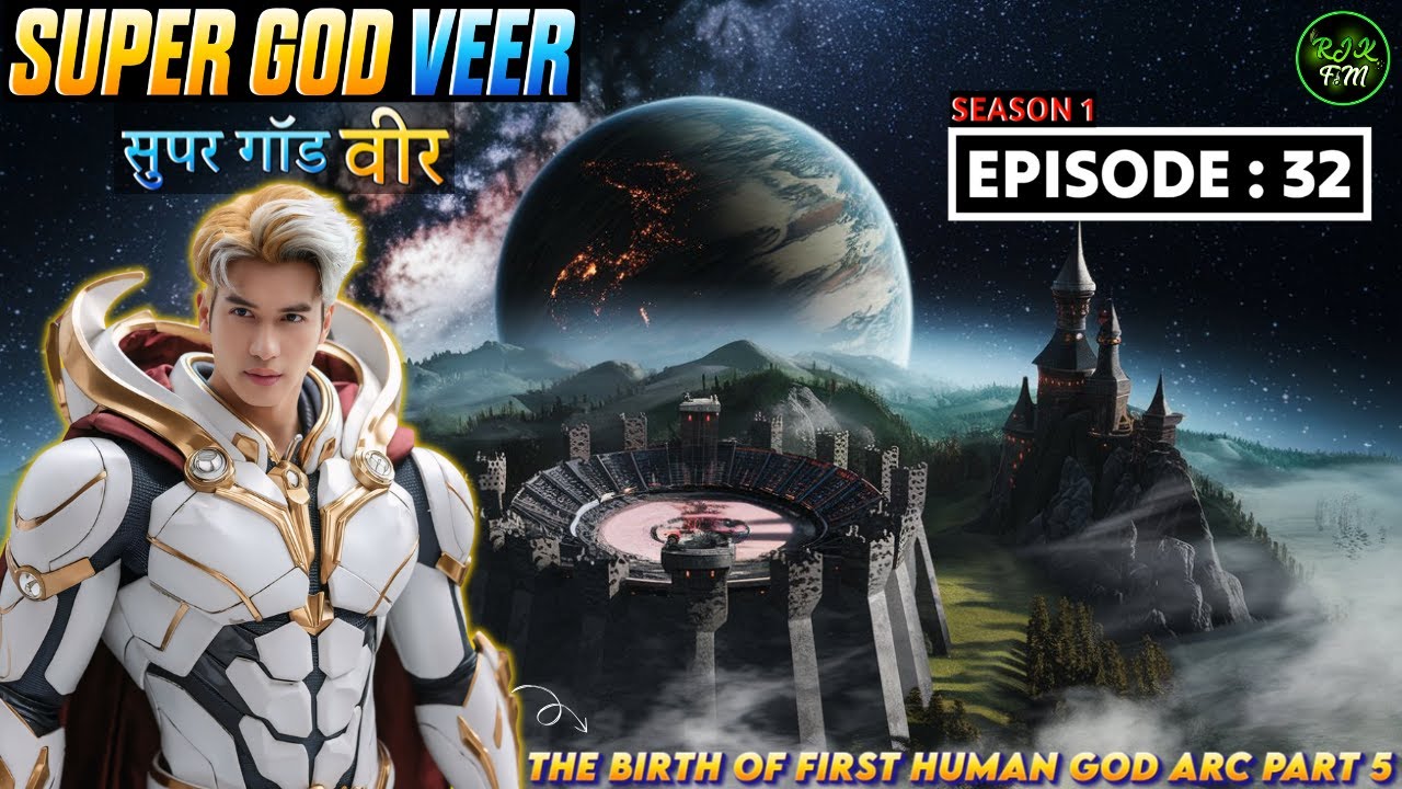 SUPER GOD VEER Season 1 Episode 32: The Birth of First Human God Arc ...