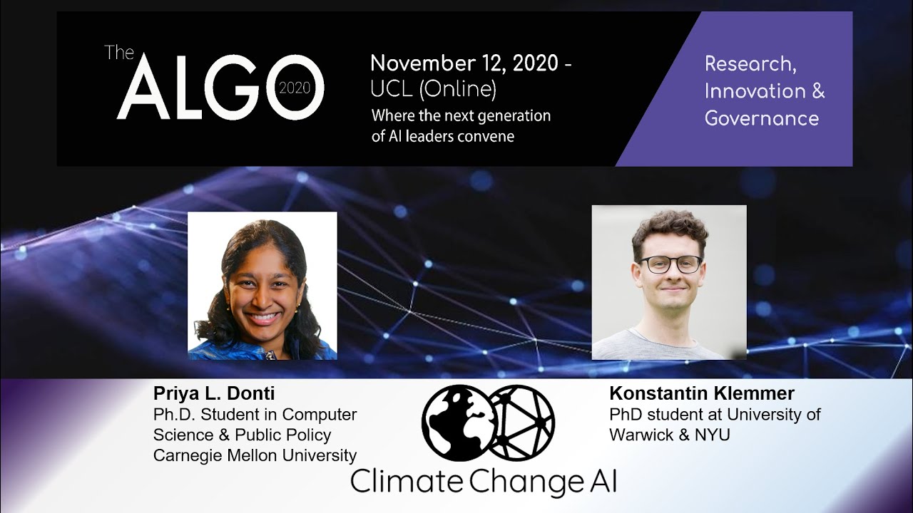 Tackling Climate Change with Machine Learning (Climate Change AI) - YouTube