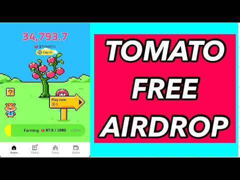 Get 2000 Tomato Token Free Airdrop - YouTube