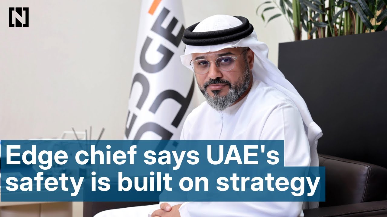 Edge chief says UAE's safety is built on strategy and technology - YouTube