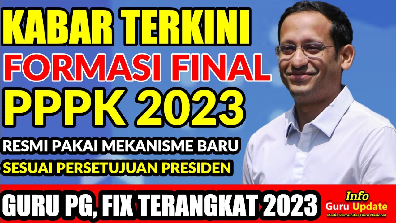 FIX! PPPK 2023 PAKAI ATURAN BARU, LULUS PG DAPAT FORMASI 100% - YouTube