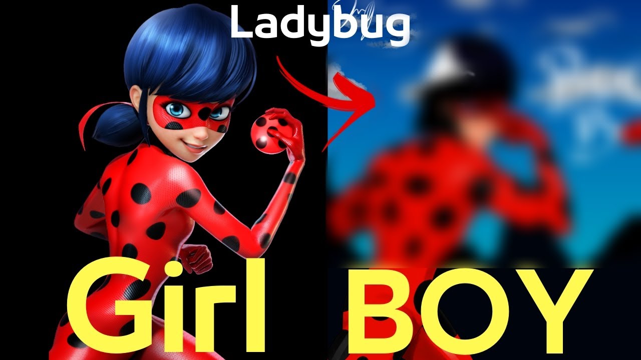 drawing LADYBUG as a boy | D-Draw - YouTube