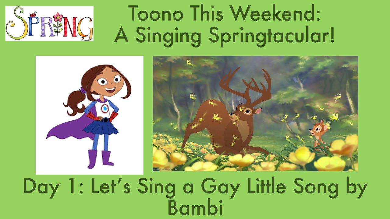 TTW: A Singing Springtacular - Day 1: Let’s Sing a Gay Little Song by ...