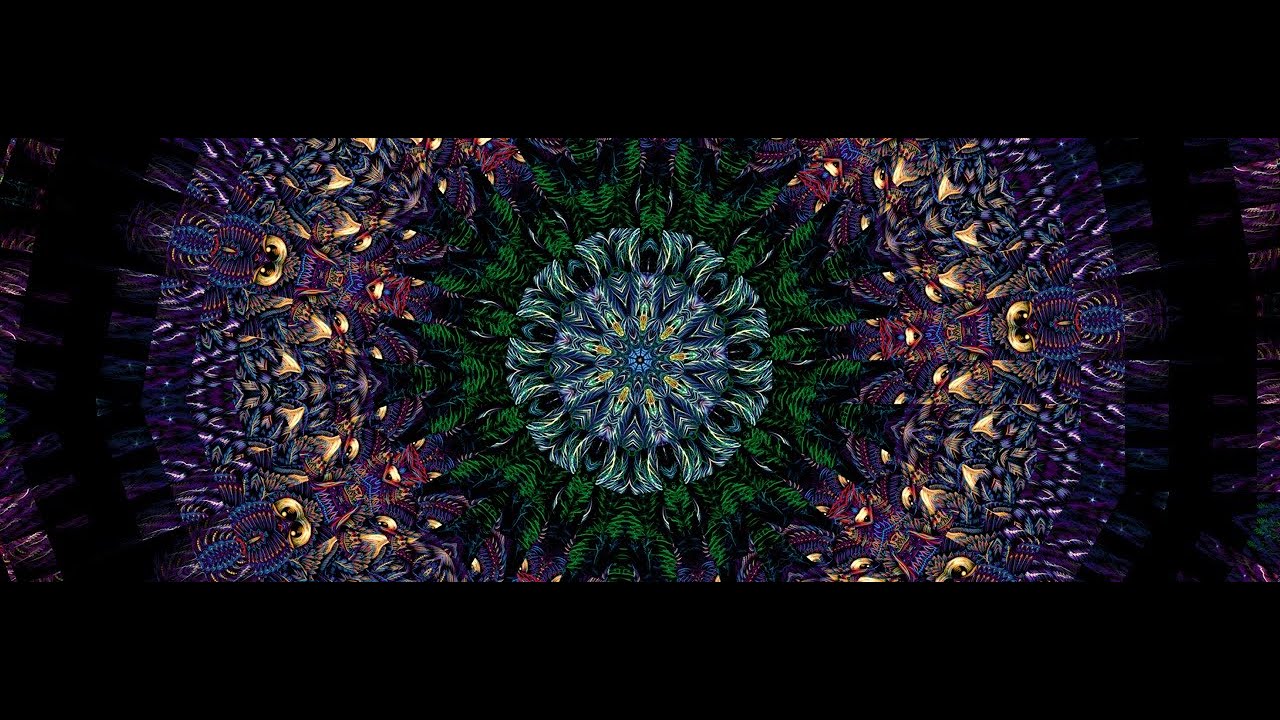 Psychedelic Fractal Psy Owls Anahart Lab Trippy Video D'n'B by Mubert ...