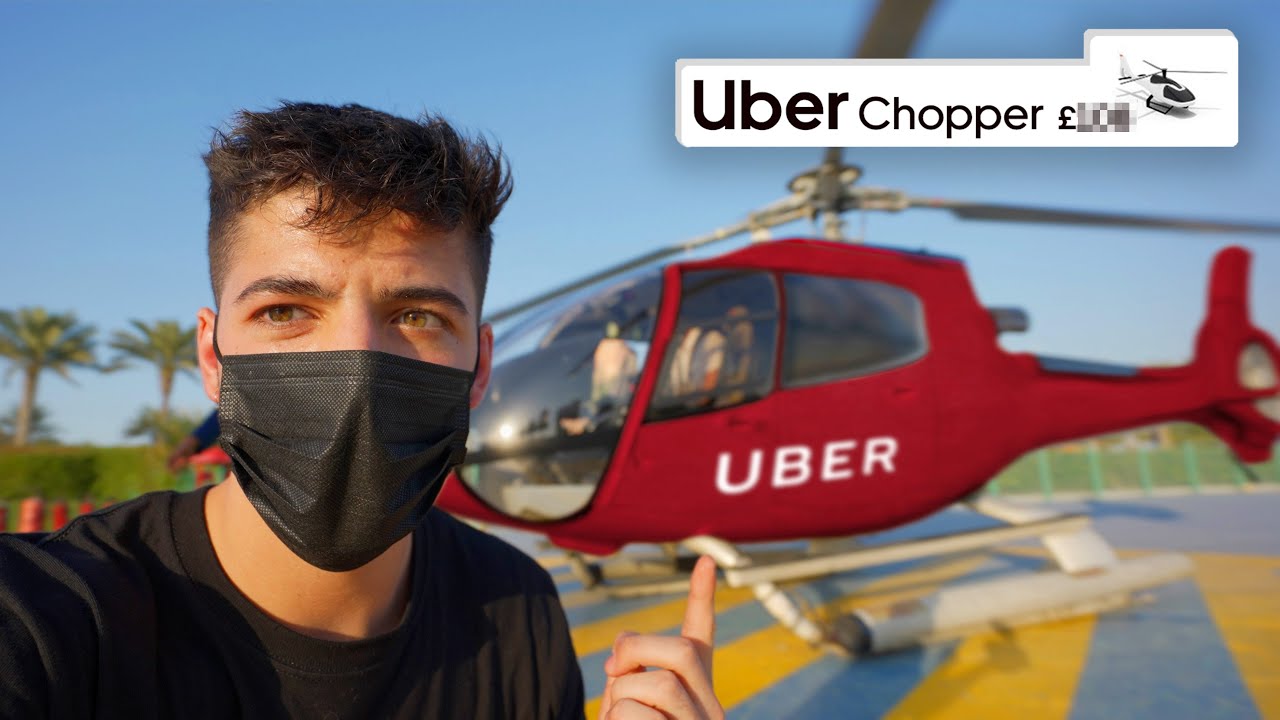 I Flew on UberChopper (Helicopter Taxi) & it Cost £____ - YouTube