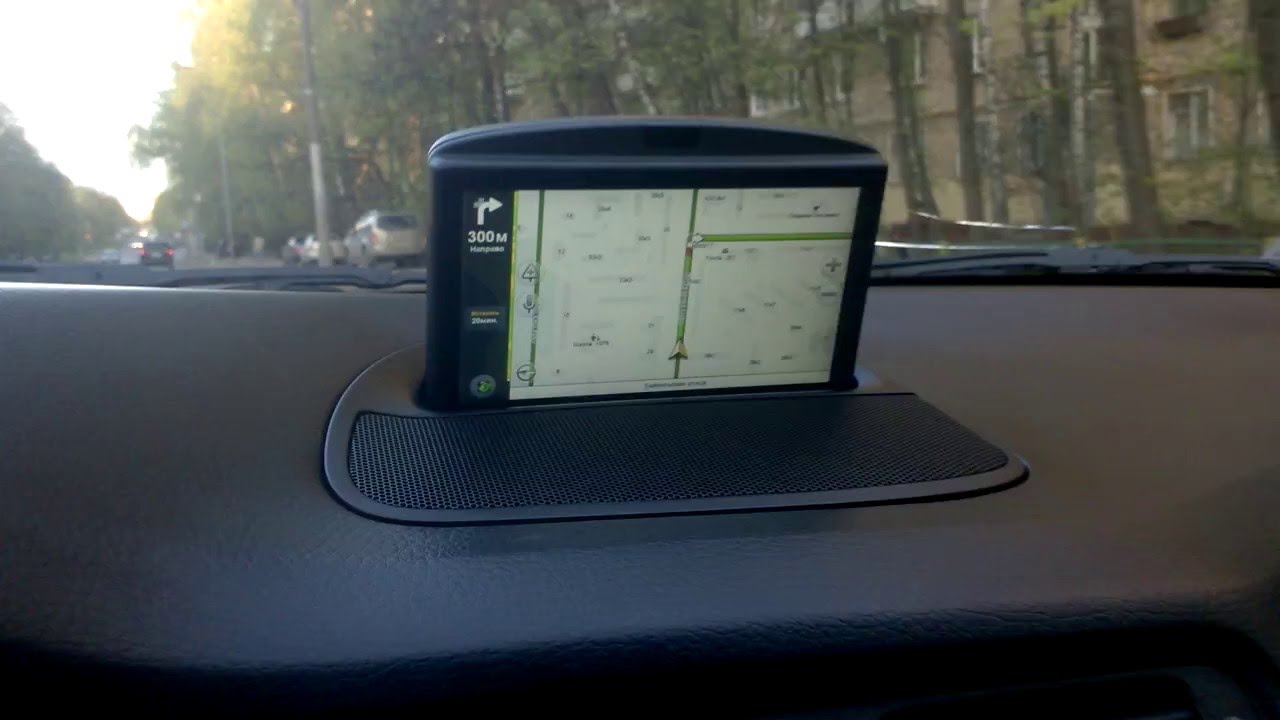 Android в штатный монитор Volvo P2. Навигация. - YouTube