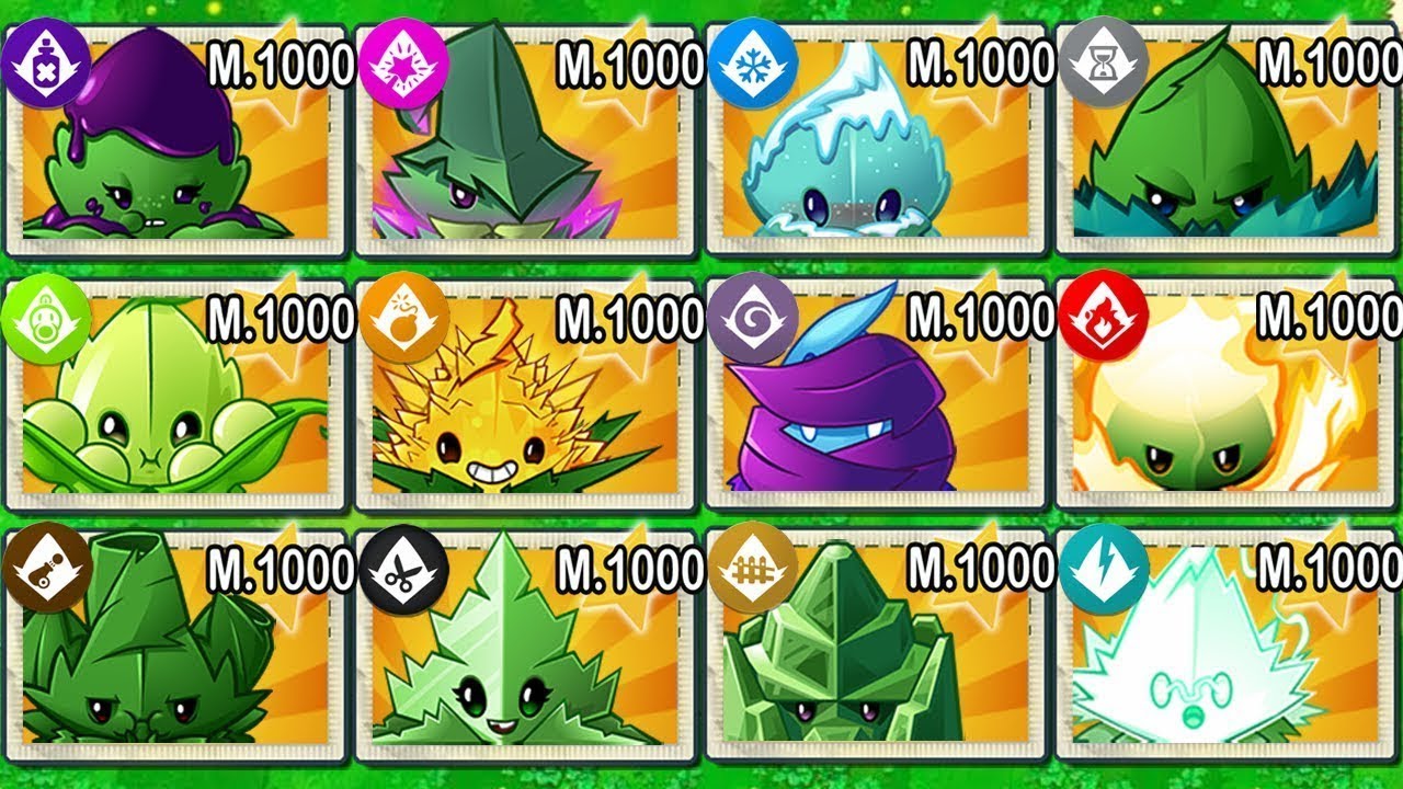 All Mint Plants *3 Power Up Battlez - Who Will Win? - PvZ 2 Plant vs ...