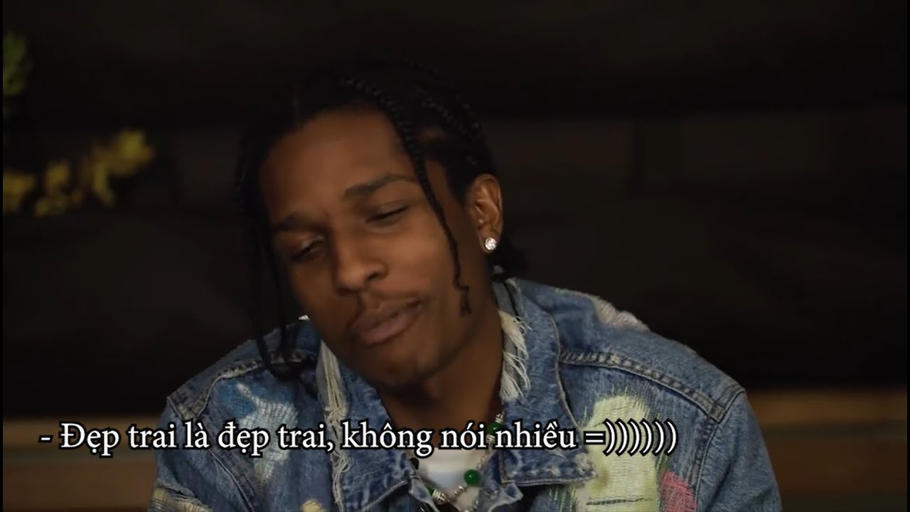 A$AP Rocky trả lời câu hỏi của em ghệ Rihanna Vietsub - YouTube