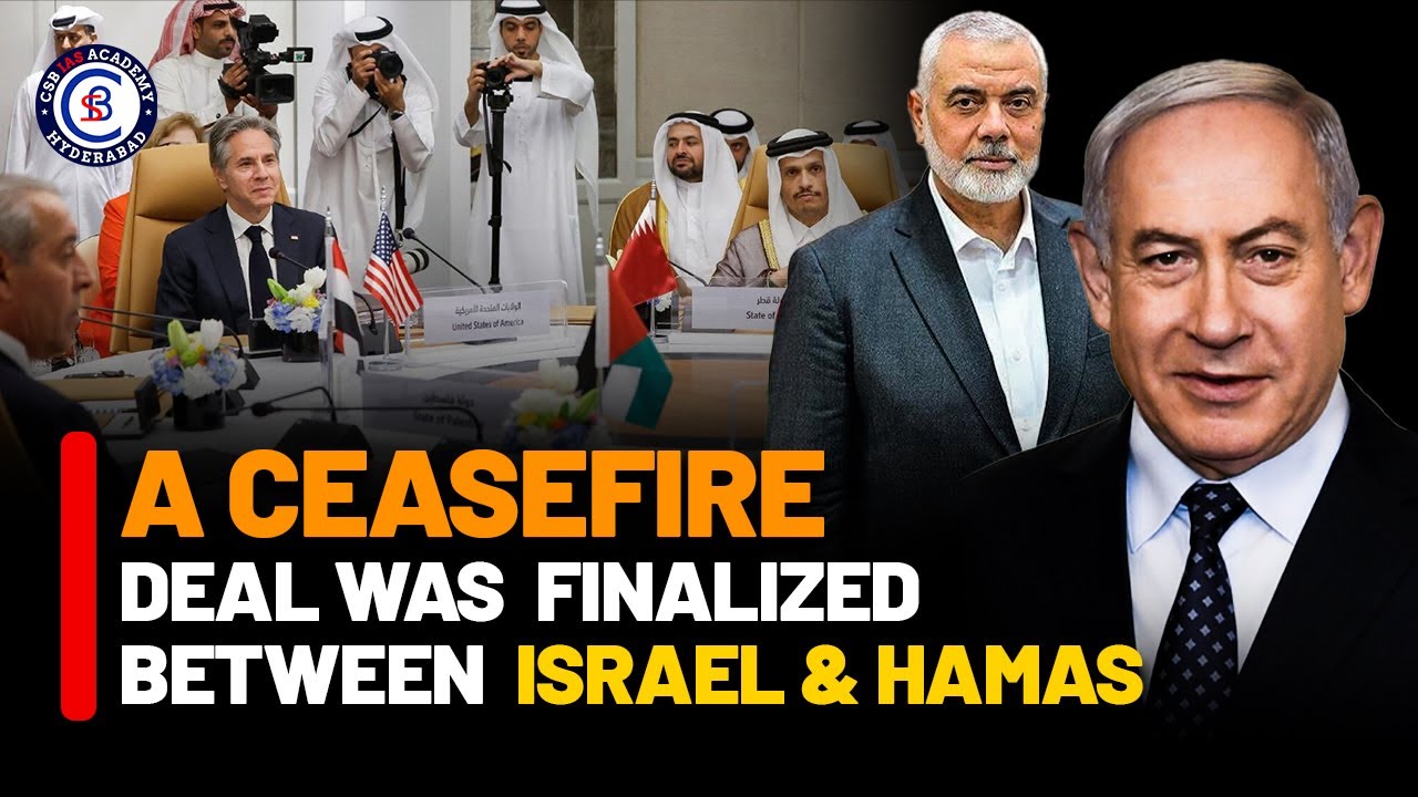 A CEASEFIRE DEAL WAS FINALIZED BETWEEN ISRAEL & HAMAS #israel #hamas # ...