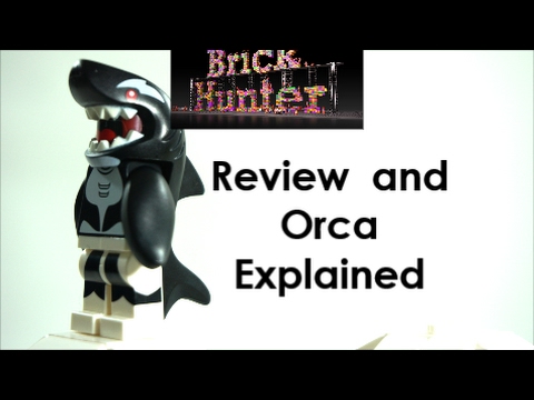 Lego Batman CMF Orca Review and Explained - YouTube