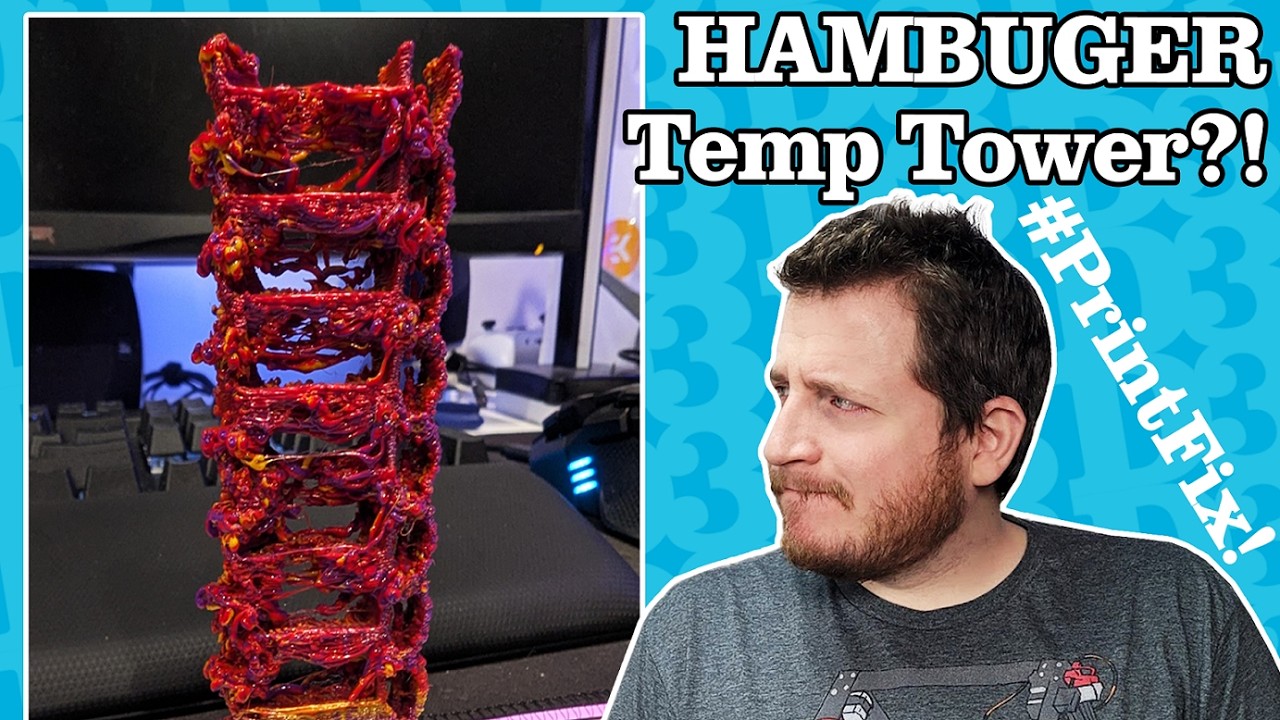 H2D Safety and This Temp Tower's CRAZY! - PrintFixFriday 185 - YouTube