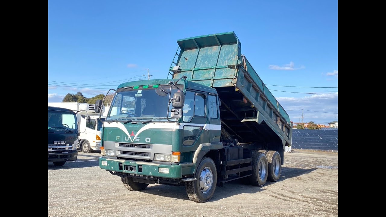 1995 Model, Mitsubishi Great Dumper, 8DC11 Engine !! - YouTube