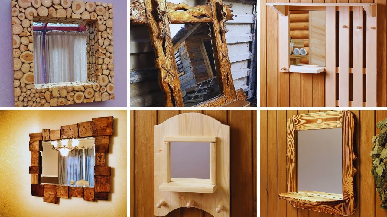 25 Ideias de Molduras de Madeira Para Seu Espelho Para Decorar Seu Lar ...