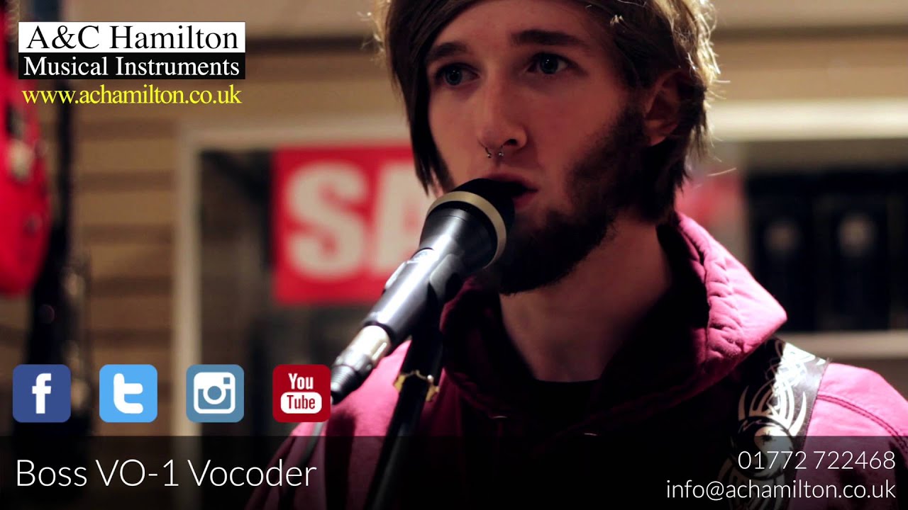 NEW Boss VO1 Vocoder - FIRST PLAY - YouTube