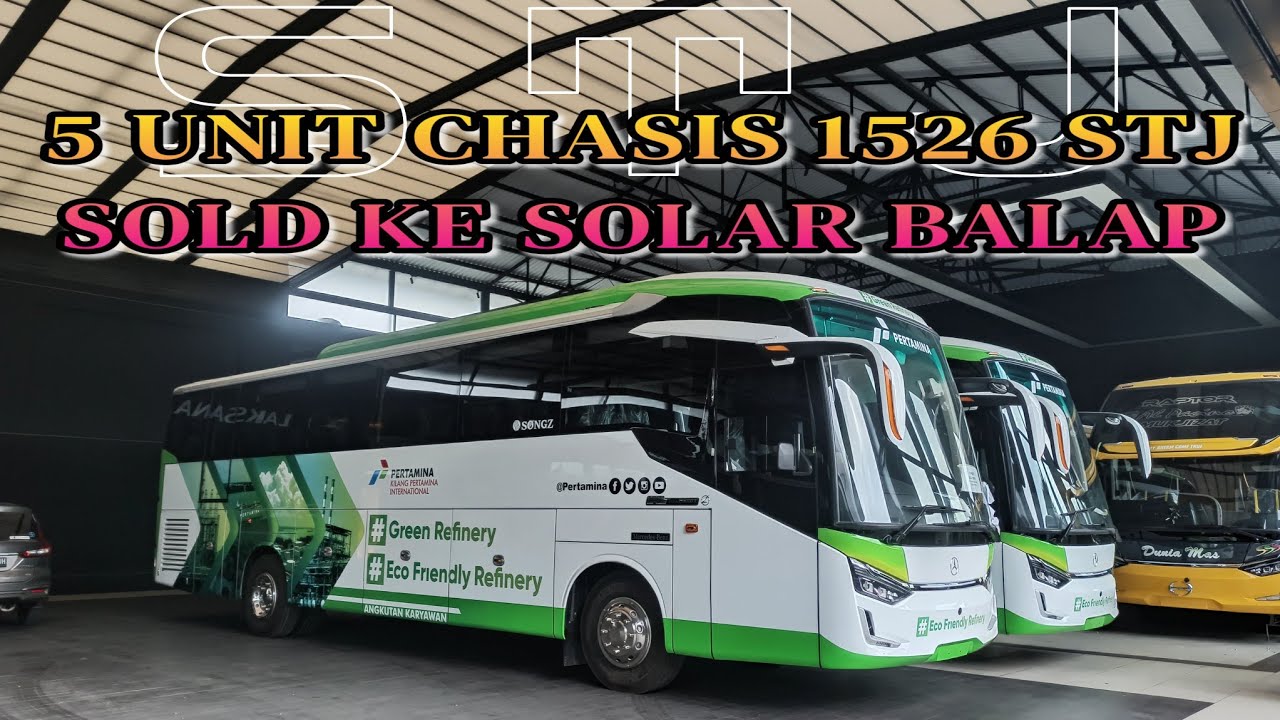5 UNIT CHASIS SUDIRO TUNGGA JAYA di Borong Pertamina‼️5 Unit SR3 ...