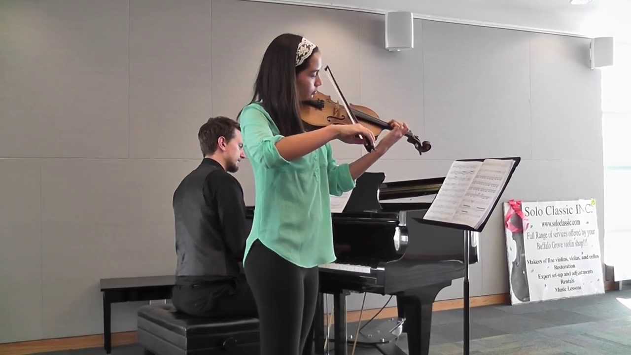 Rebecca's Winter Violin Recital 2014 - YouTube
