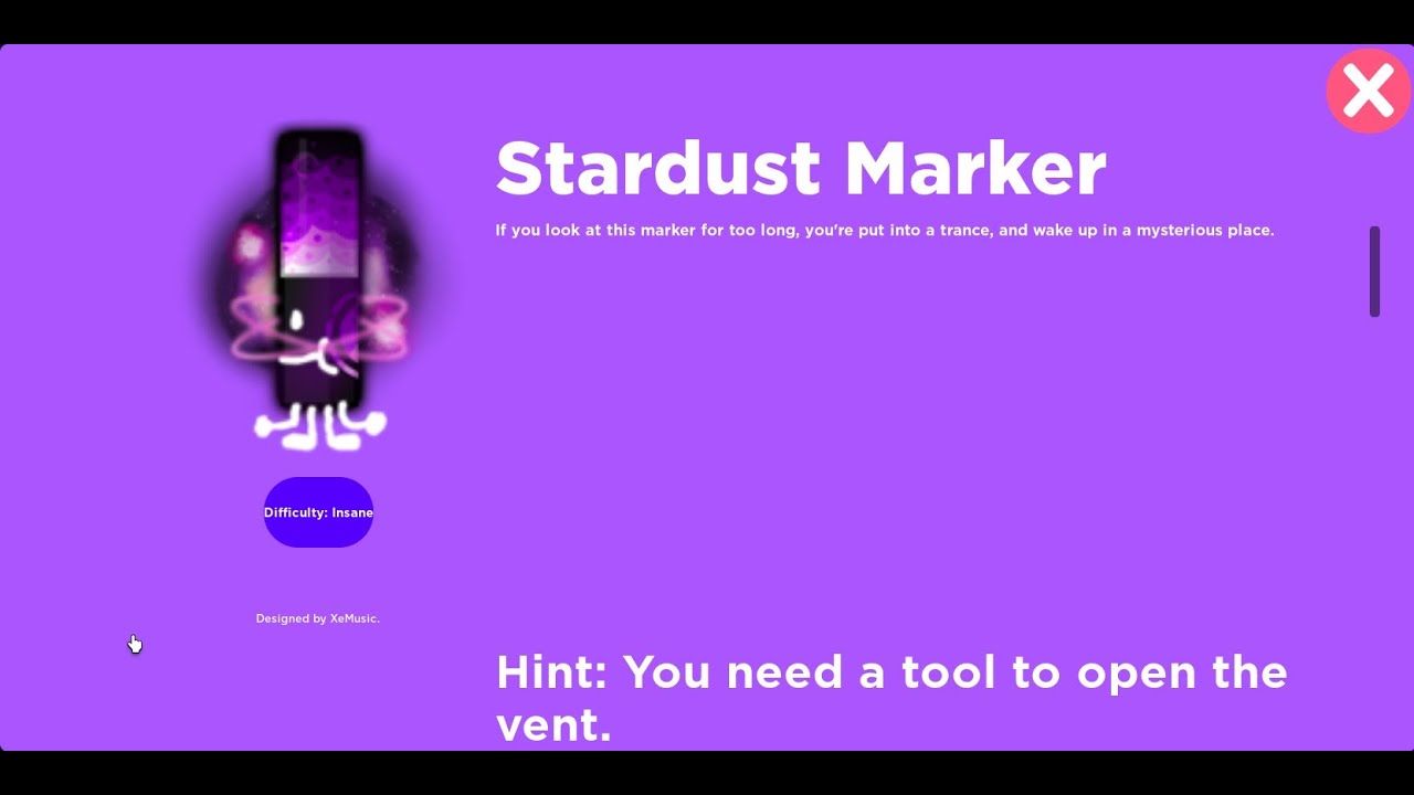 How to get the Stardust Marker - Find the Markers [Roblox] - YouTube