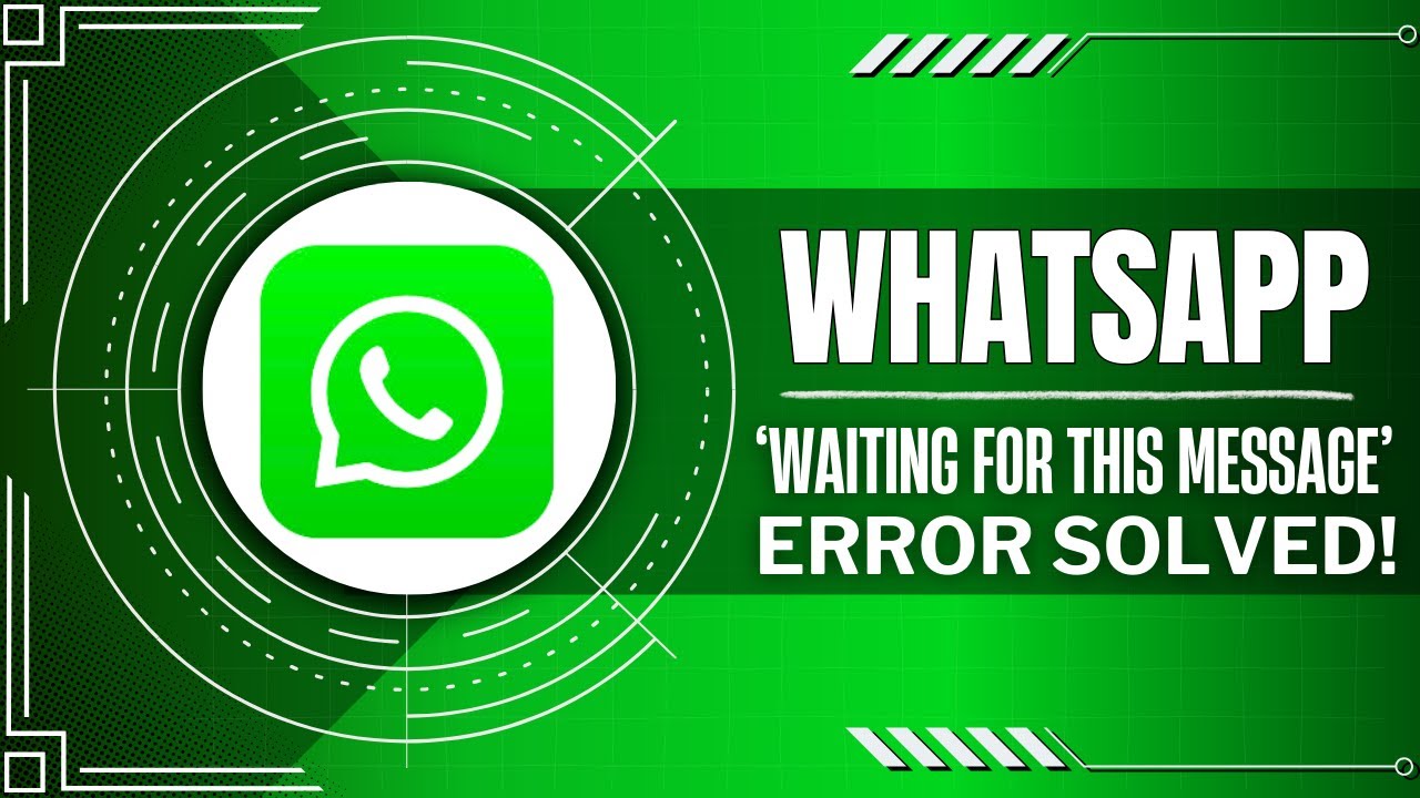 How To Solve Problem Of WhatsApp Waiting For This Message (Quick ...