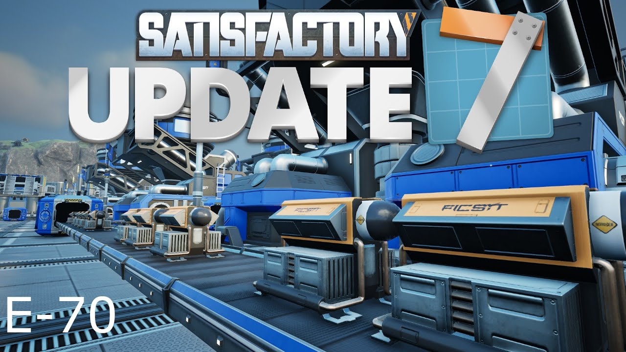 Satisfactory Update 7 E-70, Cooling Systems for Project 12 of 4 - YouTube