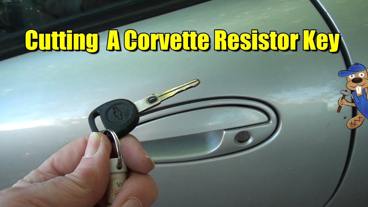 Making A Key For The 1998 Corvette C5 - YouTube