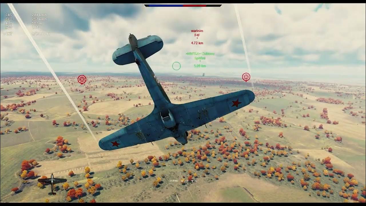 Hurricane Mk IIB in Action | War Thunder Air Realistic Battle Replay - YouTube