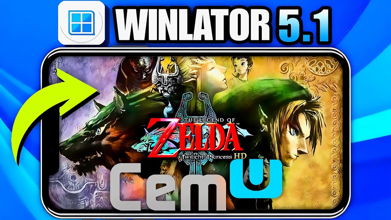 The Legend of Zelda Twilight Princess HD Wii U Winlator Emulator v5.1 ...