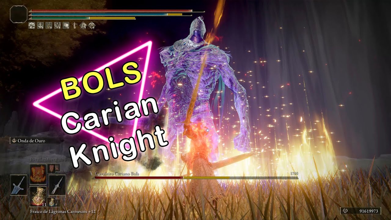 Elden Ring - boss #19 - Bols Carian Knight - Liurnia of the Lakes - YouTube