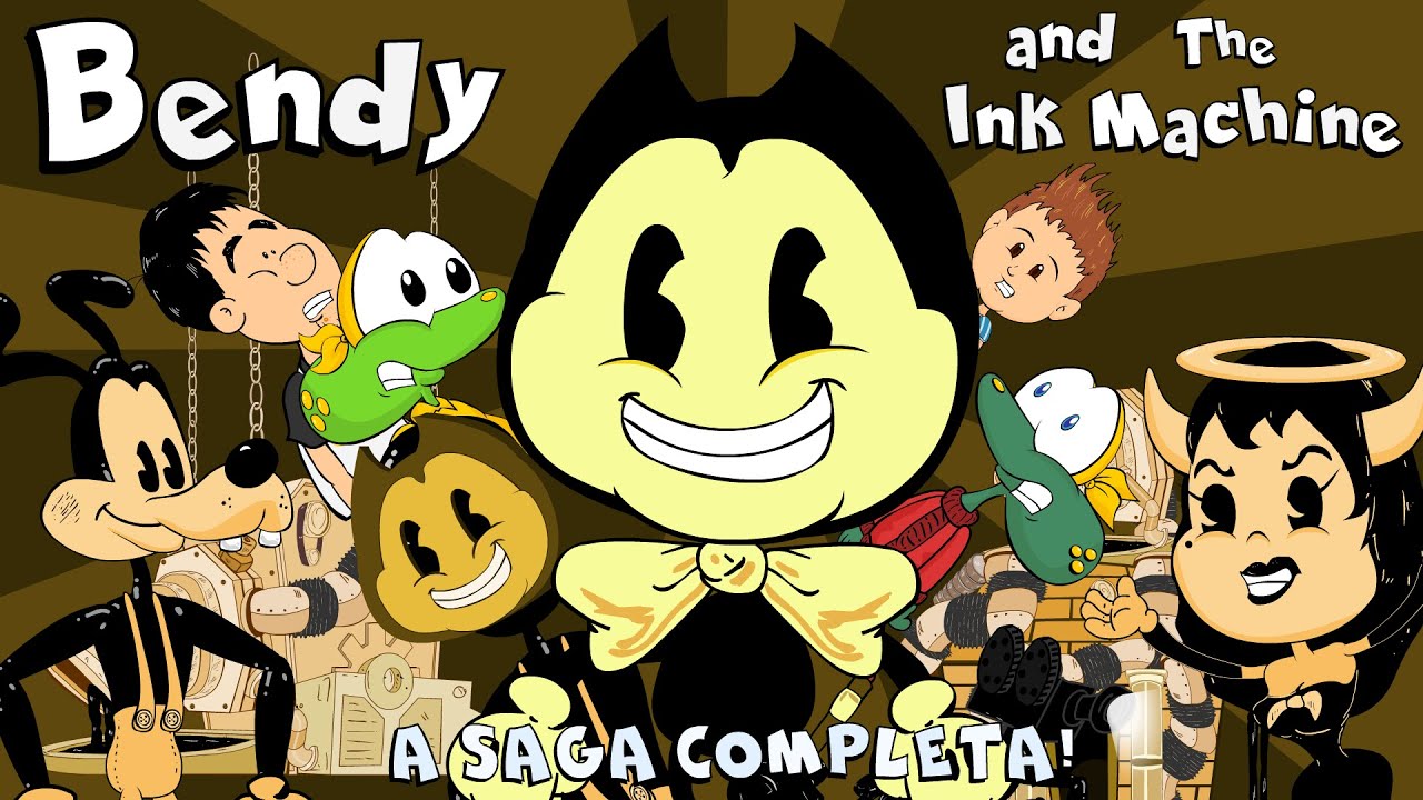 Sapo Brothers S03:E09 Bendy an the Ink Machine A SAGA COMPLETA! - YouTube