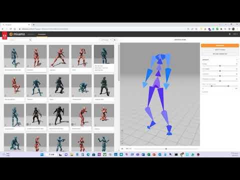 3ds Max export biped to fbx and import to mixamo - YouTube