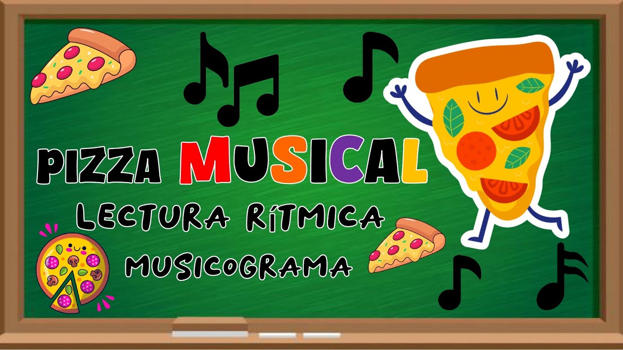 Musicograma Pizza Musical Lectura Rítmica - YouTube