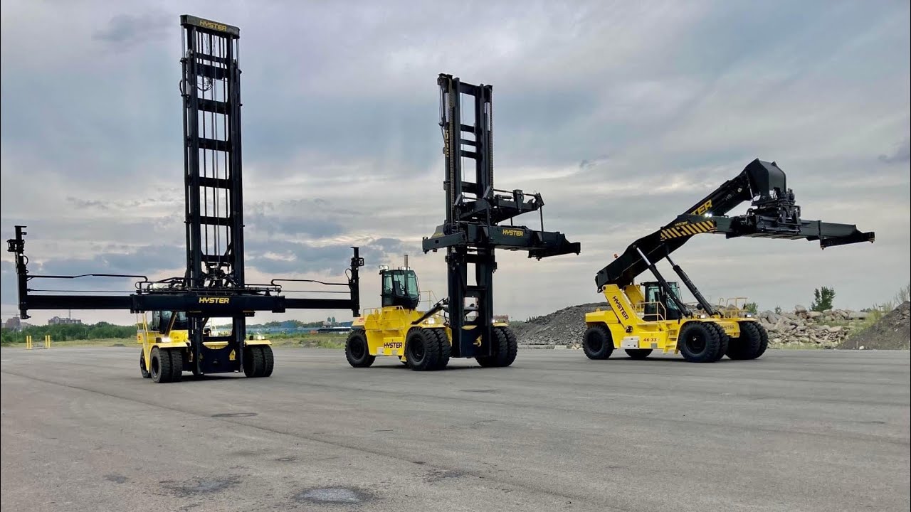 Reach stacker 2 clip (Cliff) - YouTube
