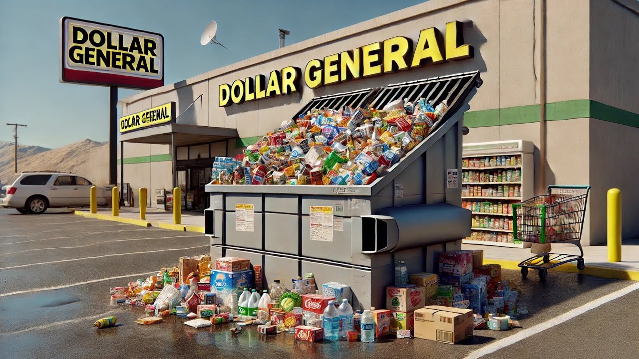 Dumpster diving dollar general #4 - YouTube