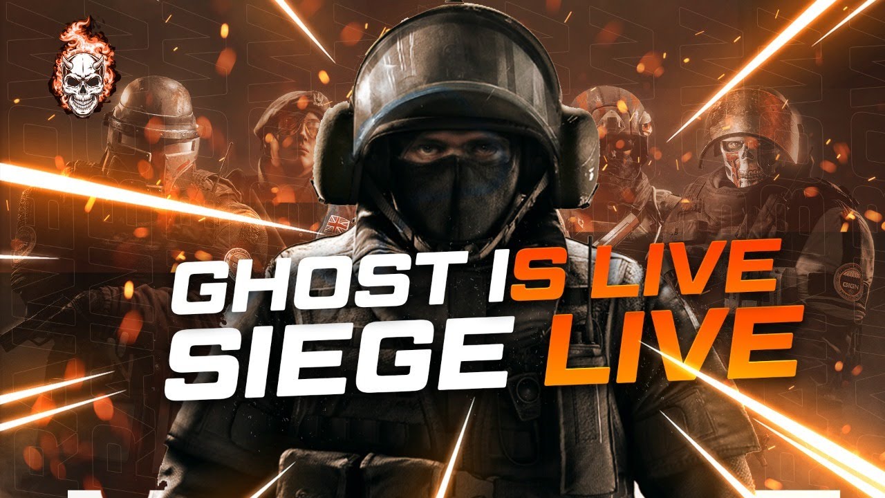 RAINBOW 6 SIEGE LIVE STREAM INDIA | SERIOUS GAMEPLAY | GHOSTisLIVE ...