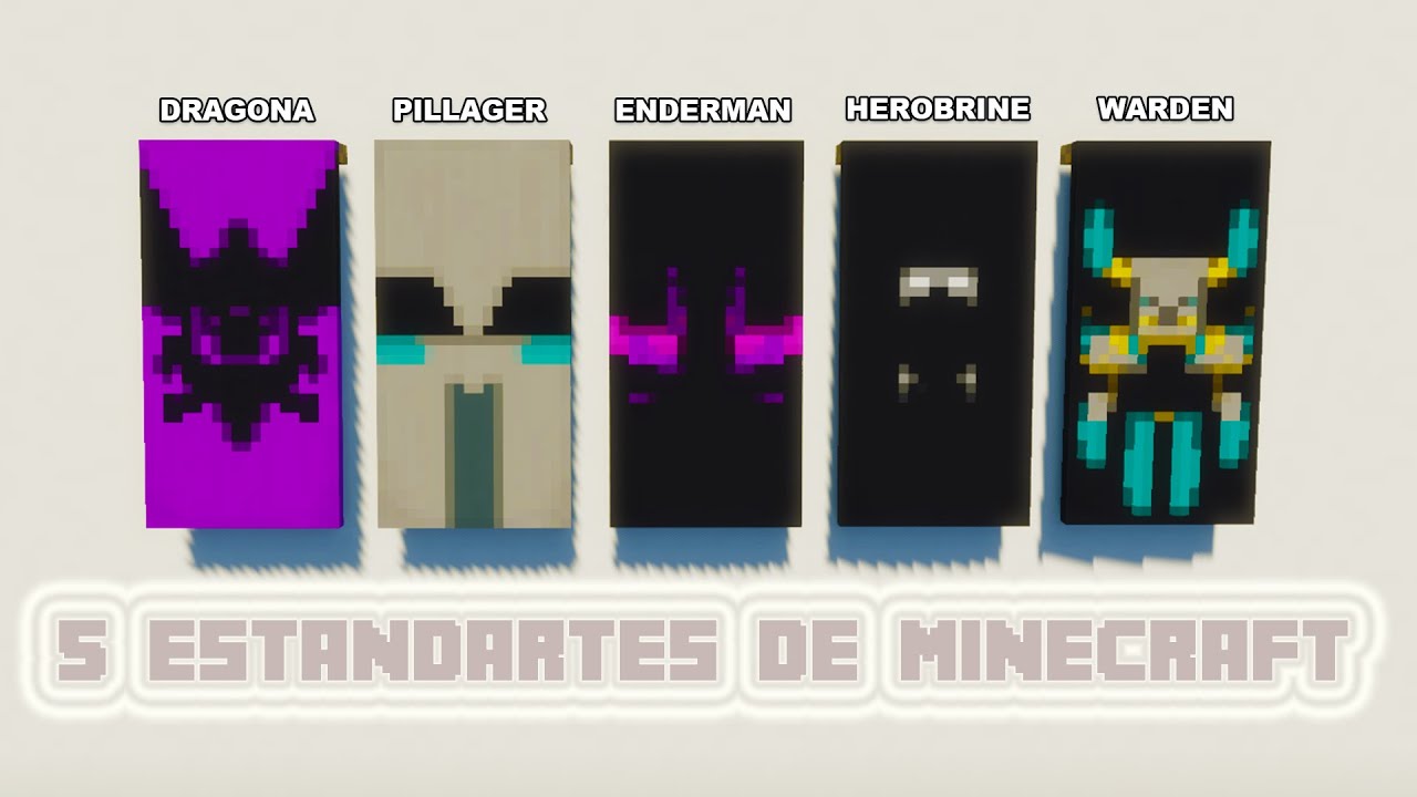 5 Estandartes de Minecraft - Parte 1 - YouTube