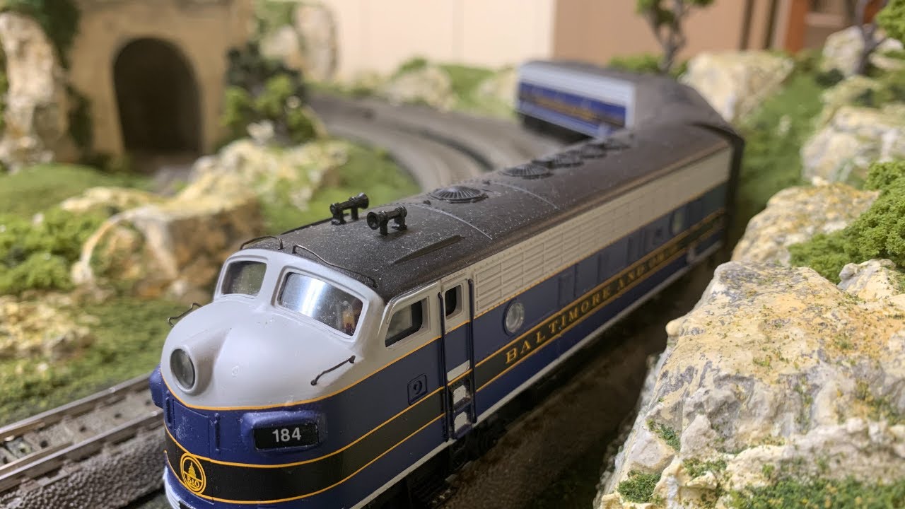 Baltimore and Ohio model trains | Marklin HO #Shorts - YouTube