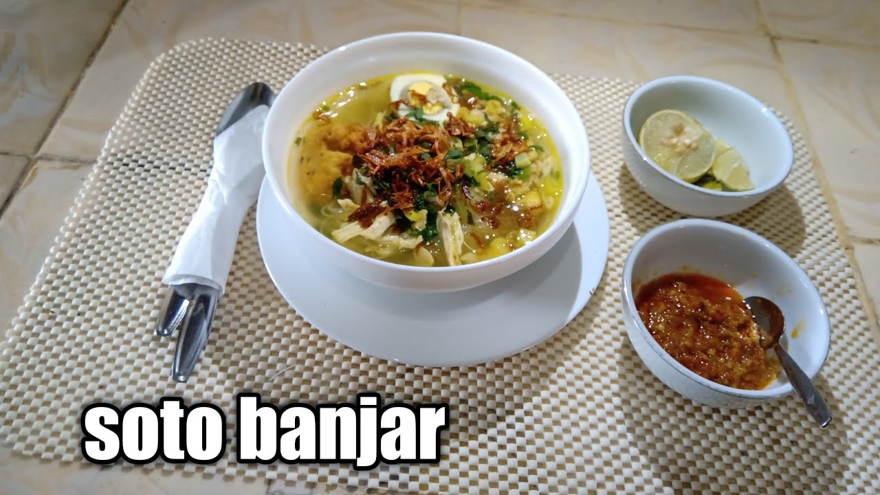 Cara membuat soto banjar - YouTube