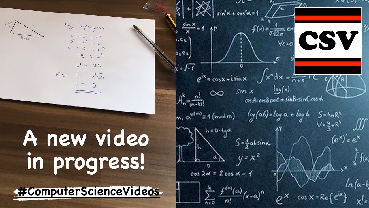 Pythagoras' THEOREM with Worked Example - Basic Tutorial (New) - YouTube