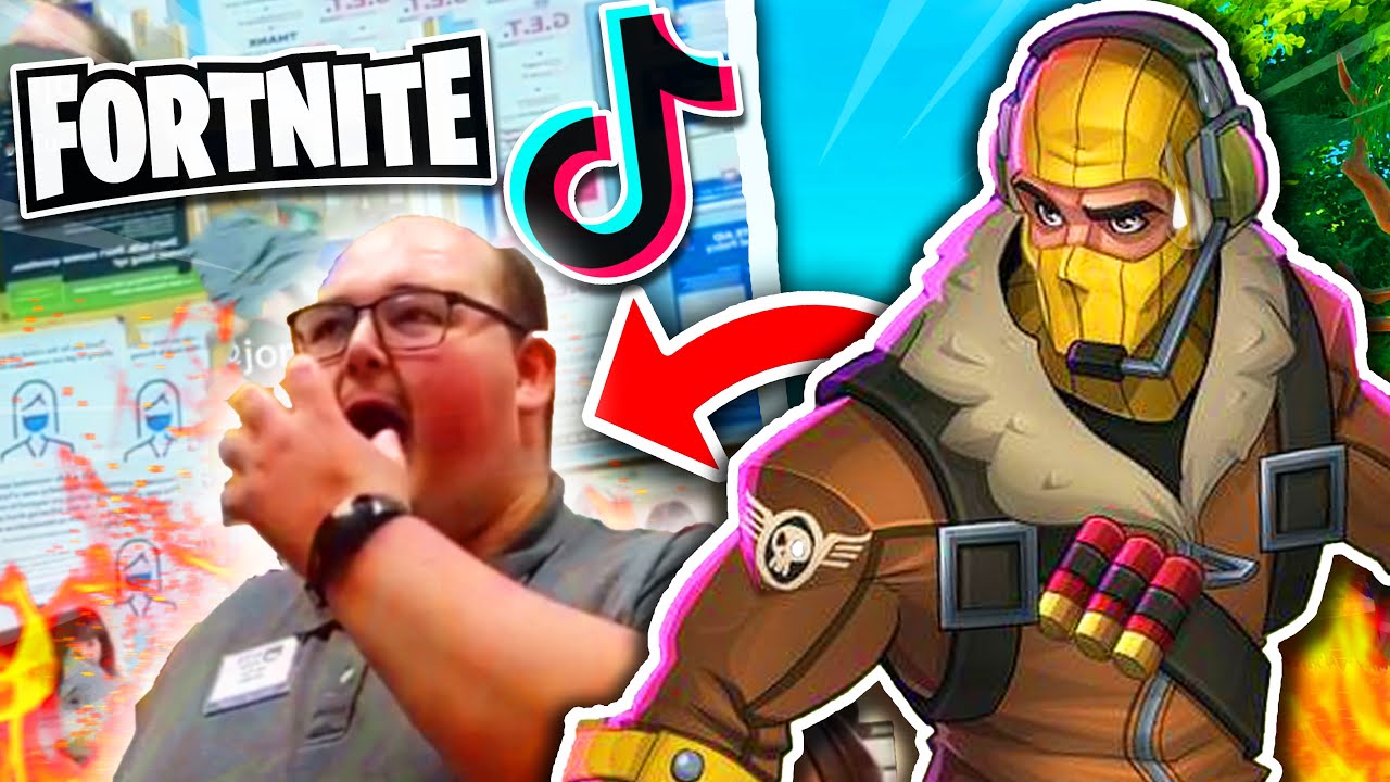 Fortnite TikToks Are CRINGE (Emote Royale Contest) - YouTube