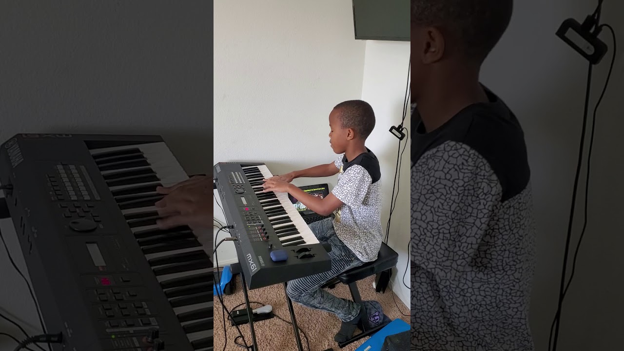 Shyon Clark 11 years old practicing - YouTube