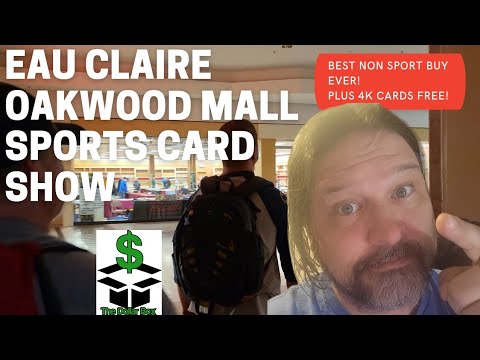 Eau Claire Card Show! great pickups and chats with viewers! - YouTube