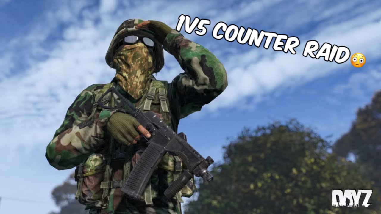 DayZ 1v5 Counter RAID😳 - YouTube