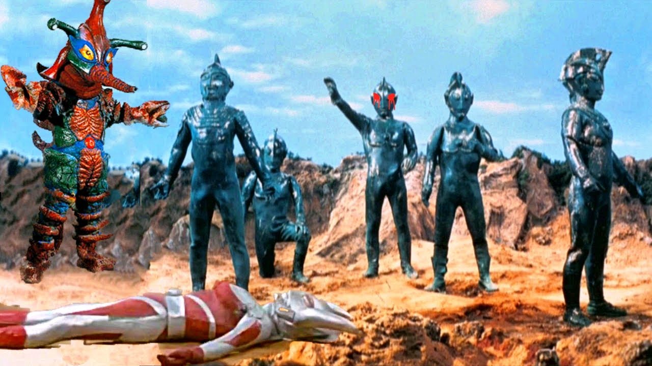 Ultraman Brothers Vs Alien Hipporit Cuộc chiến thất bại, các Siêu nhân ...