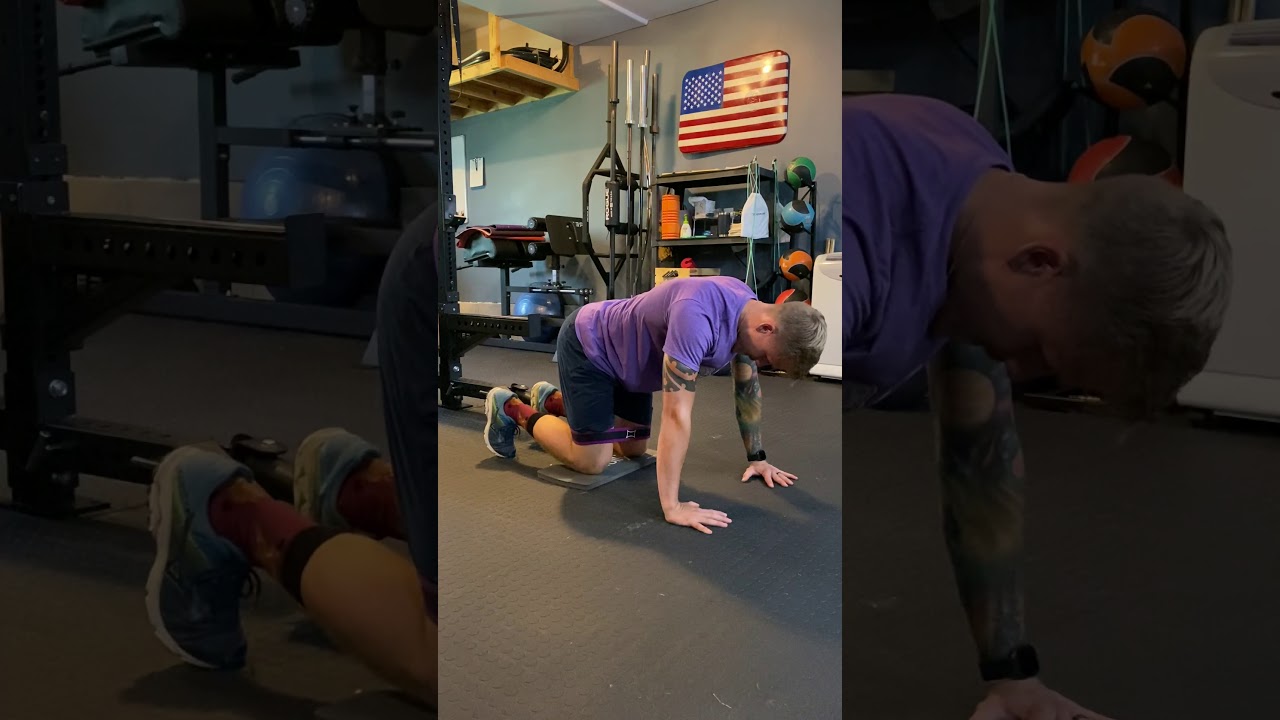 Banded Quadruped Glute Kickback - YouTube