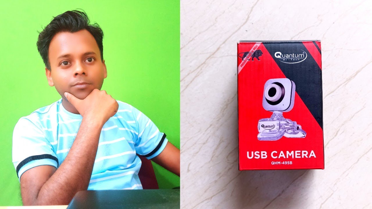 Quantum Hi-Tech USB Camera | QHM-495B | Best External Laptop Camera | Webcam | Rahul Kumar ...