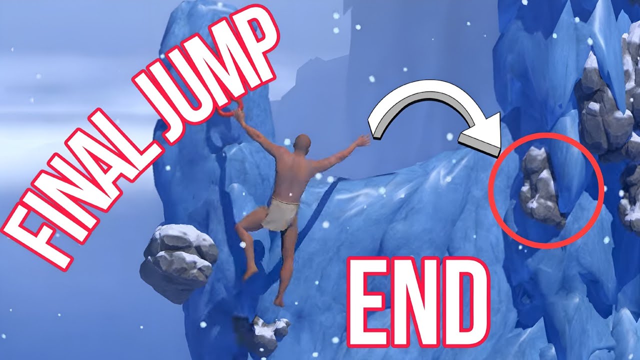 The final jump [ a different game about climbing ] - YouTube