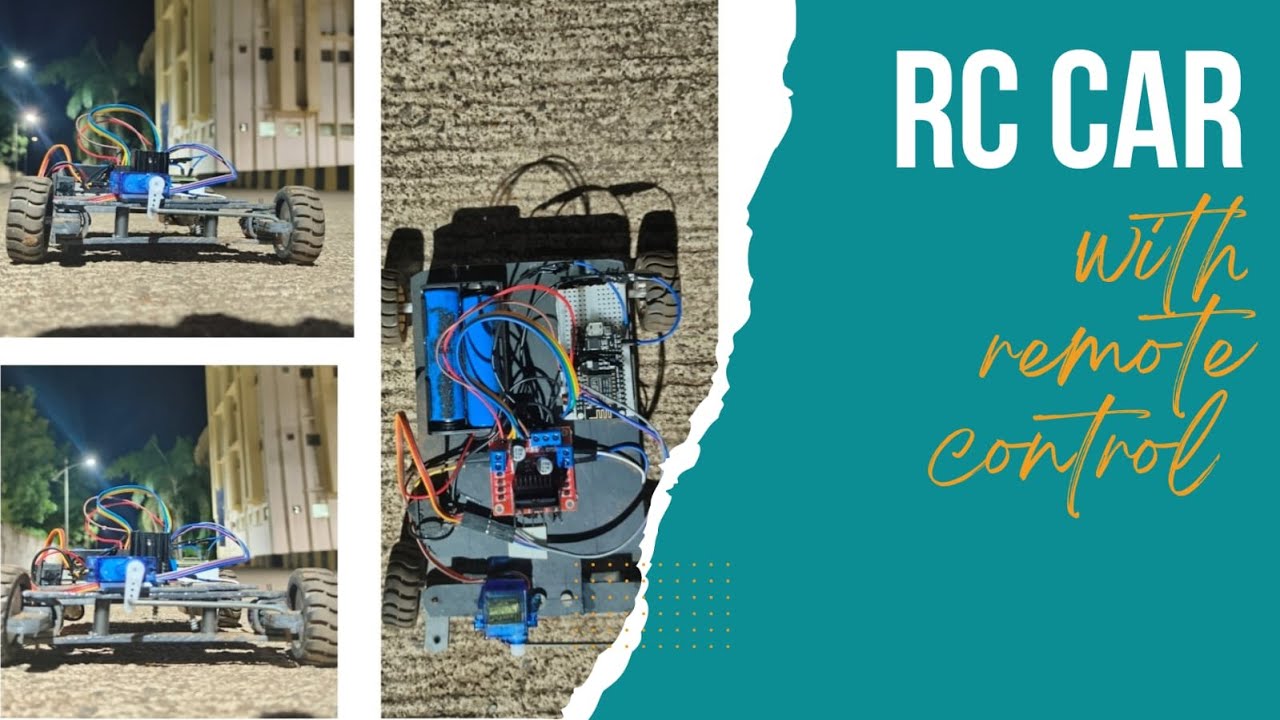 DIY RC Car: Build Your Own RC CAR with ESP8266 (Node MCU), Arduino UNO , And With PVC Pipe - YouTube